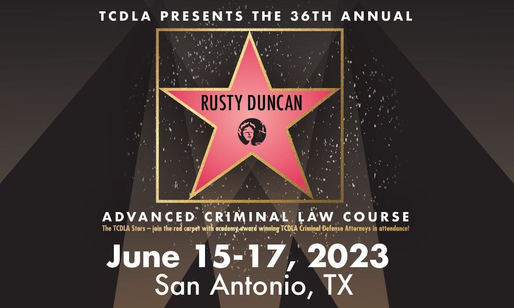 Home | Texas Criminal Defense Lawyers Association